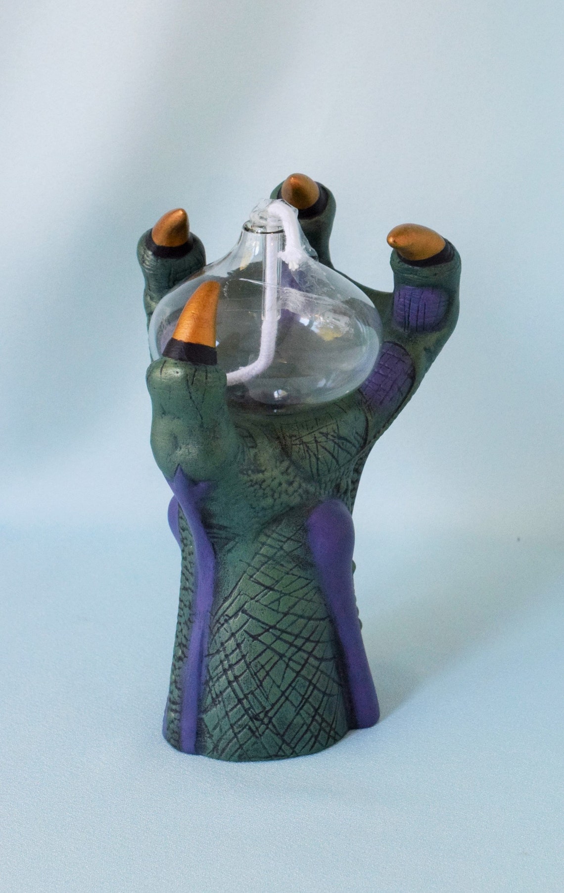 Dragons Claw Oil Lamp - Etsy