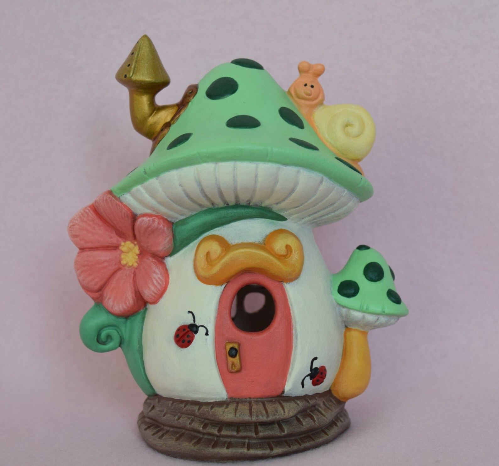 Ceramic Bisque Mushroom Fairy House Do It Yourself Ceramics - Etsy