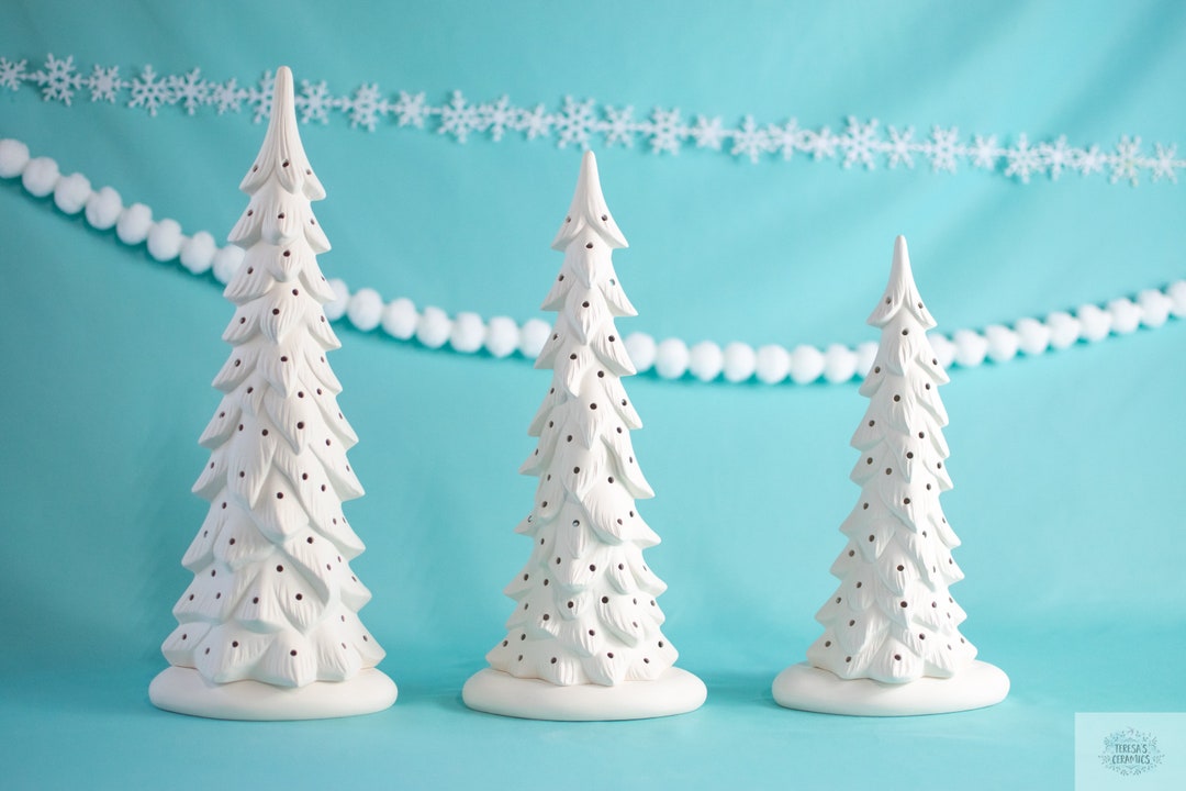 Ready to Paint | Select Your Size | Wispy Bisque Trees | Heirloom ...