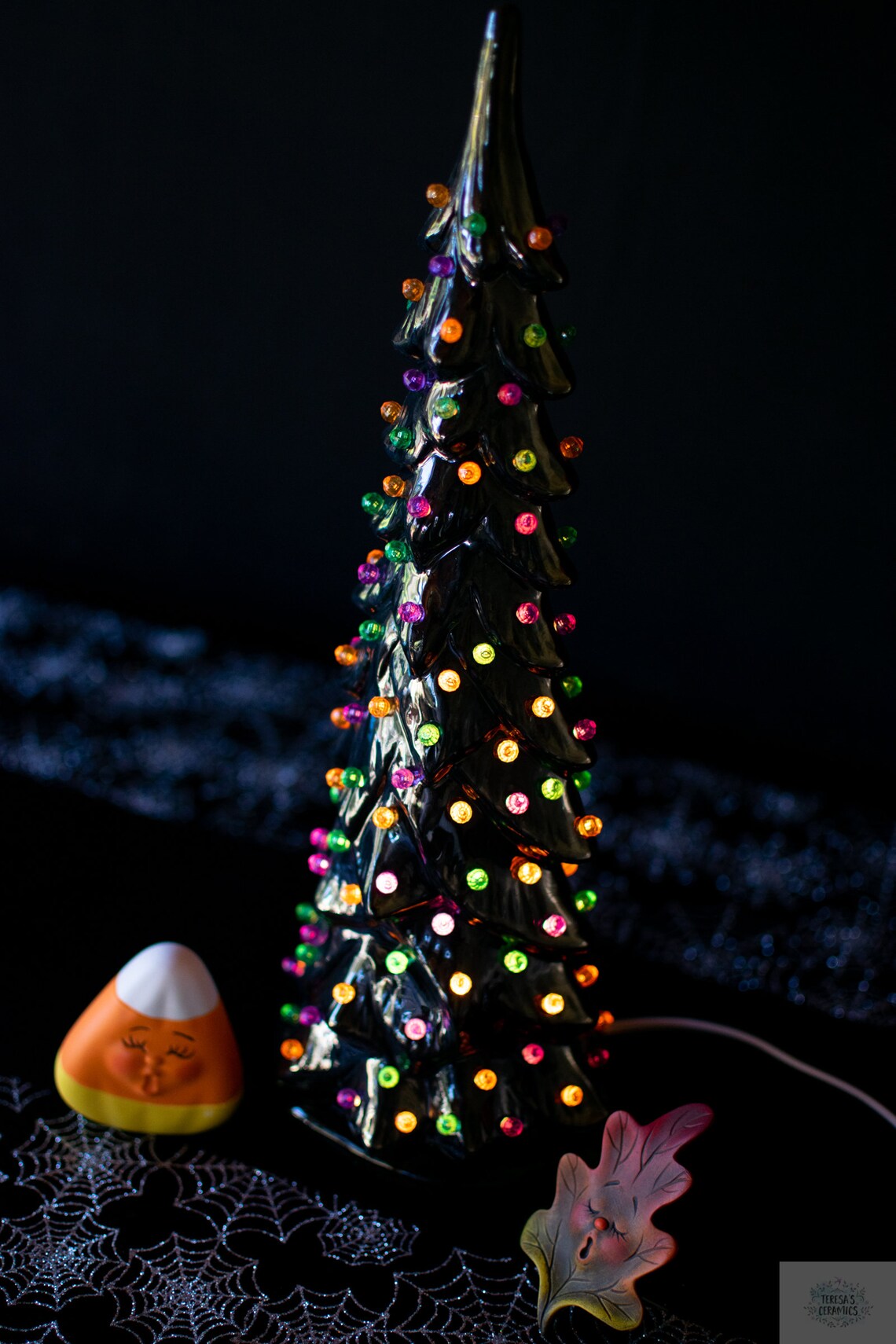 Spooky Halloween Tree Wispy Pine Light - Etsy