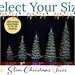 Large Ceramic Tree | Gemstone Blue Christmas Tree | Sapphire Blue Pine ...