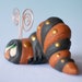 Ceramic Worm Garden Ornament: Cute Outdoor Yard Art Decor, Unique ...