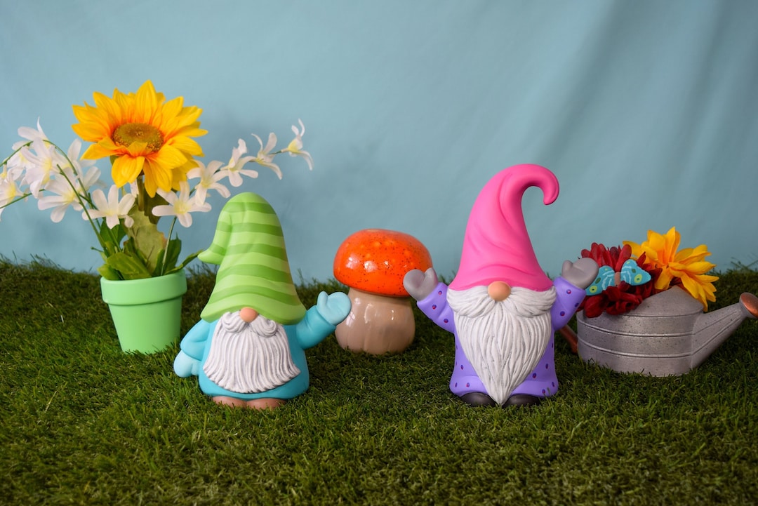 Happy Little Spring Gnomes | Father's Day Gift Idea | Bright Spring ...