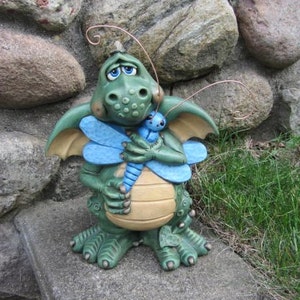 Pair of Ceramic Dragons, Fantasy Dragons, Protectors of the Kingdom - Etsy