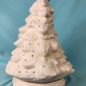 Majestic Bisque Father Christmas Tree | Paint Your Own Ceramic Santa ...