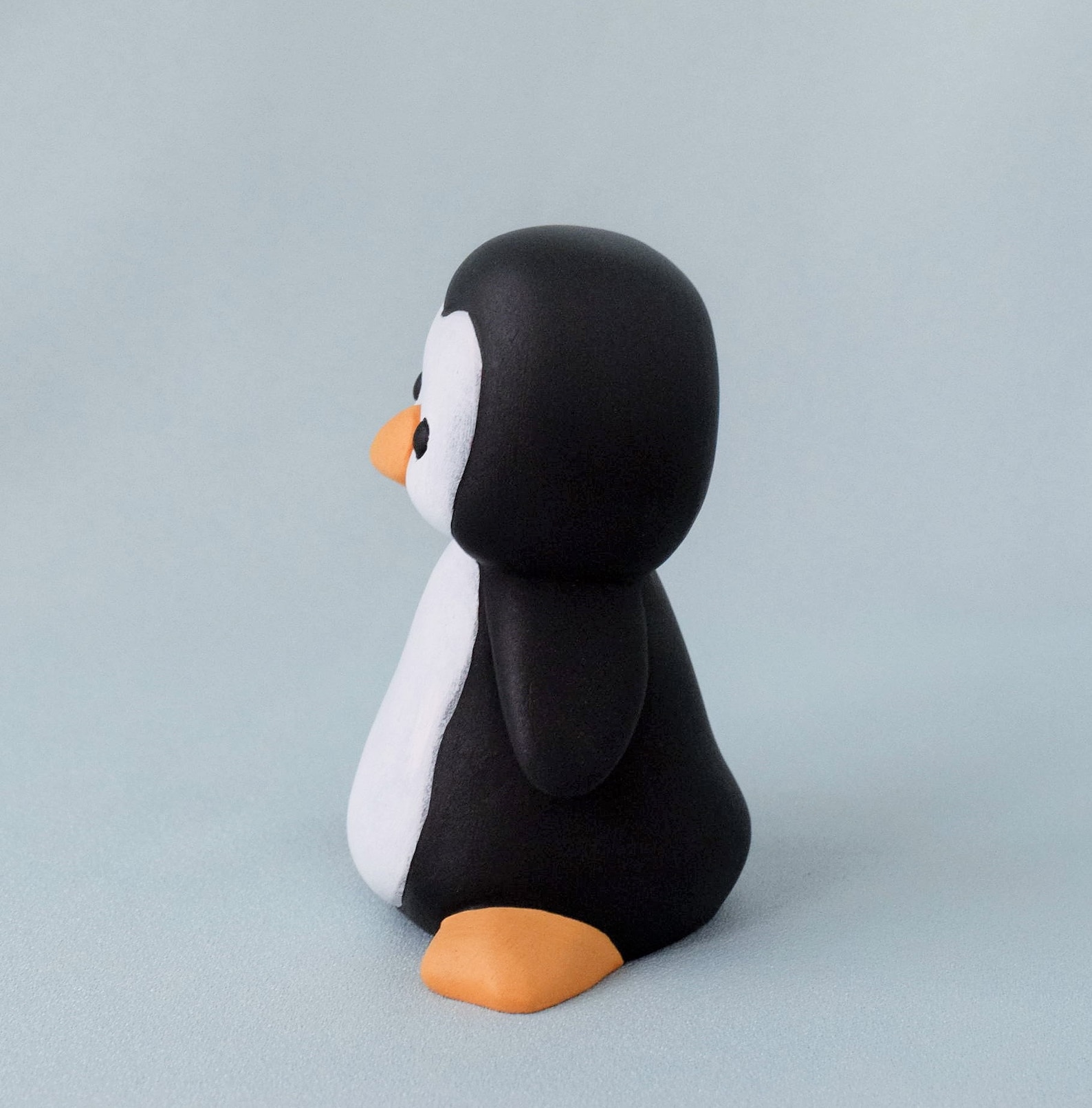 Little Ceramic Penguin Cute Penguin Decor | Etsy