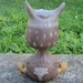 Owl Bobble Head - Wise Owl - Ceramic Owl - Hoot Owl - Teacher Gift ...
