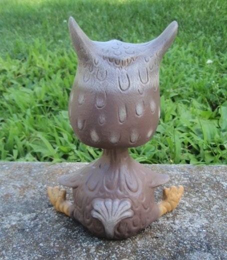 Owl Bobble Head - Wise Owl - Ceramic Owl - Hoot Owl - Teacher Gift ...