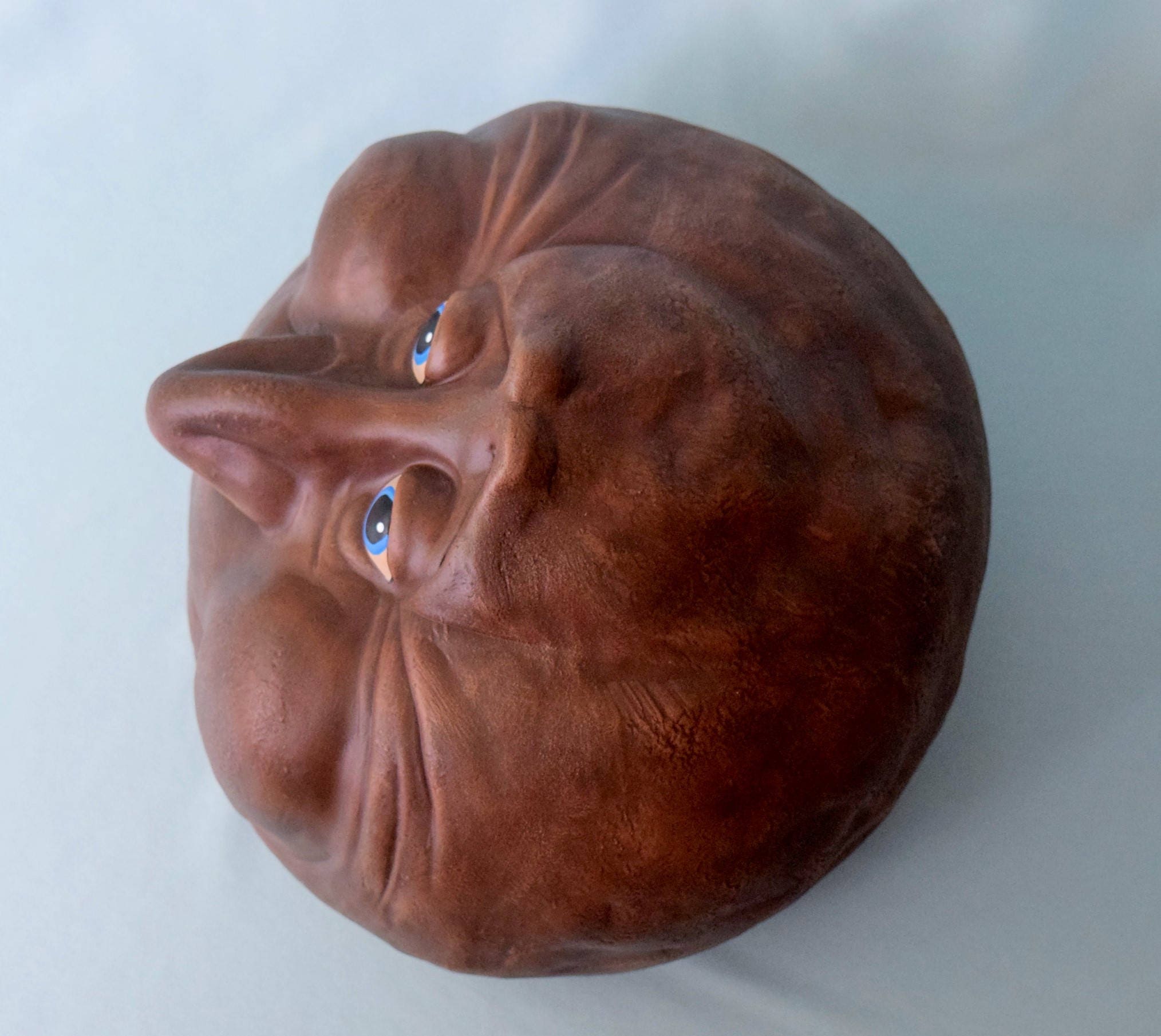 Large Rock Face Ceramic Yard Art - Etsy