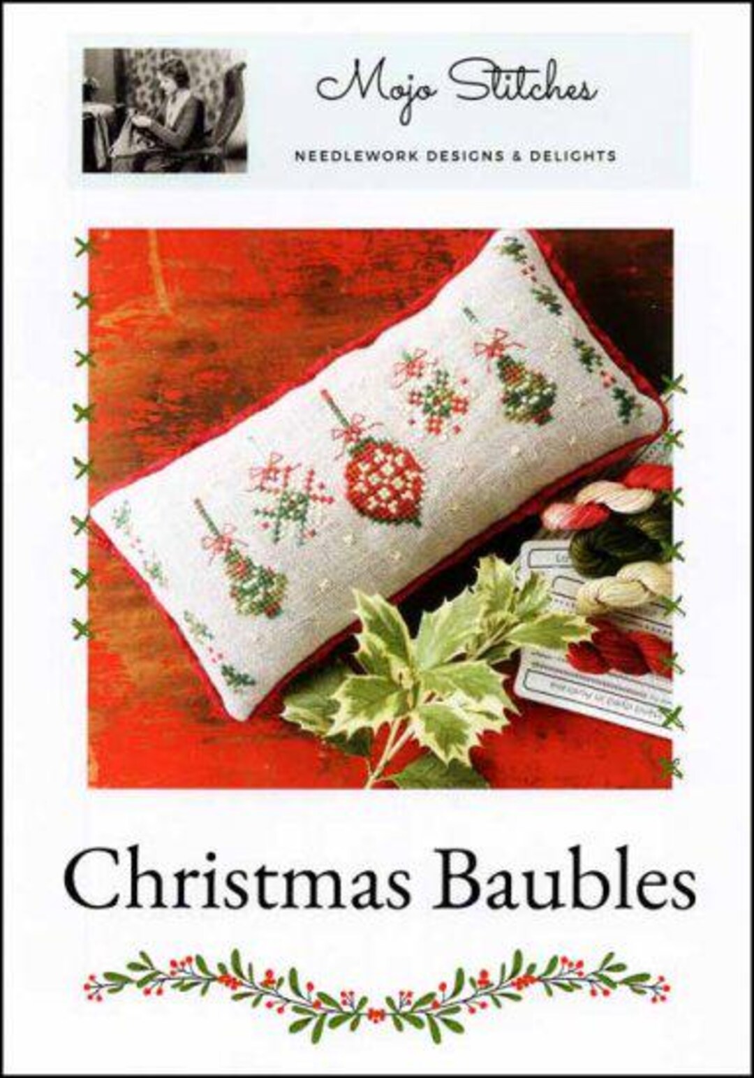 Mojo Stitches, CHRISTMAS BAUBLES, 15% Off - Etsy