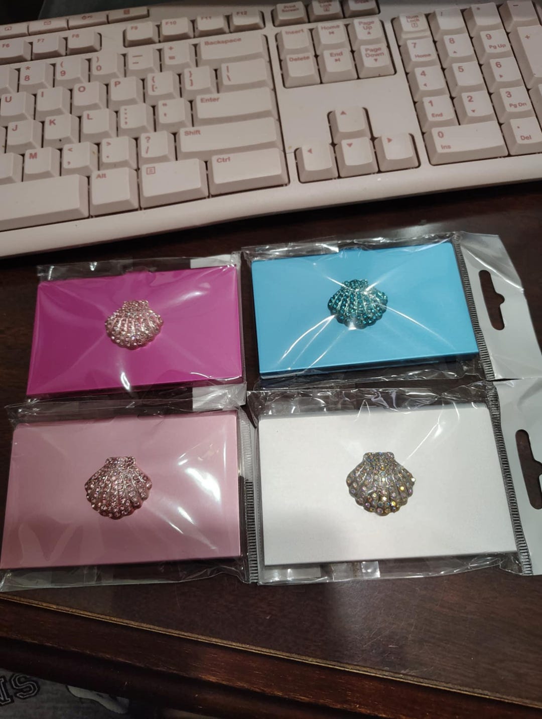 BEADING Needle Case With SEASHELL, Your Choice of Color - Etsy