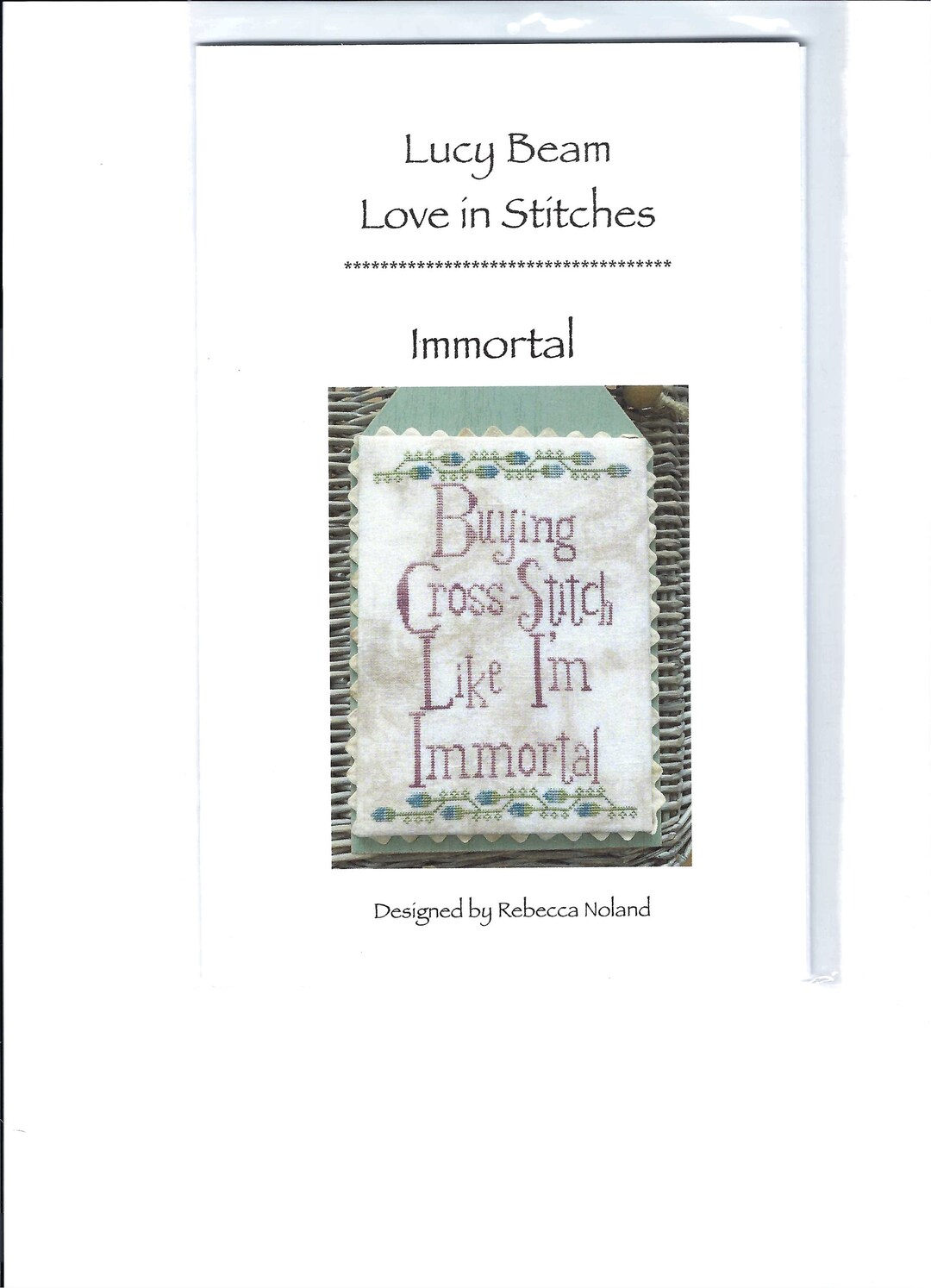 IMMORTAL by Lucy Beam - Etsy