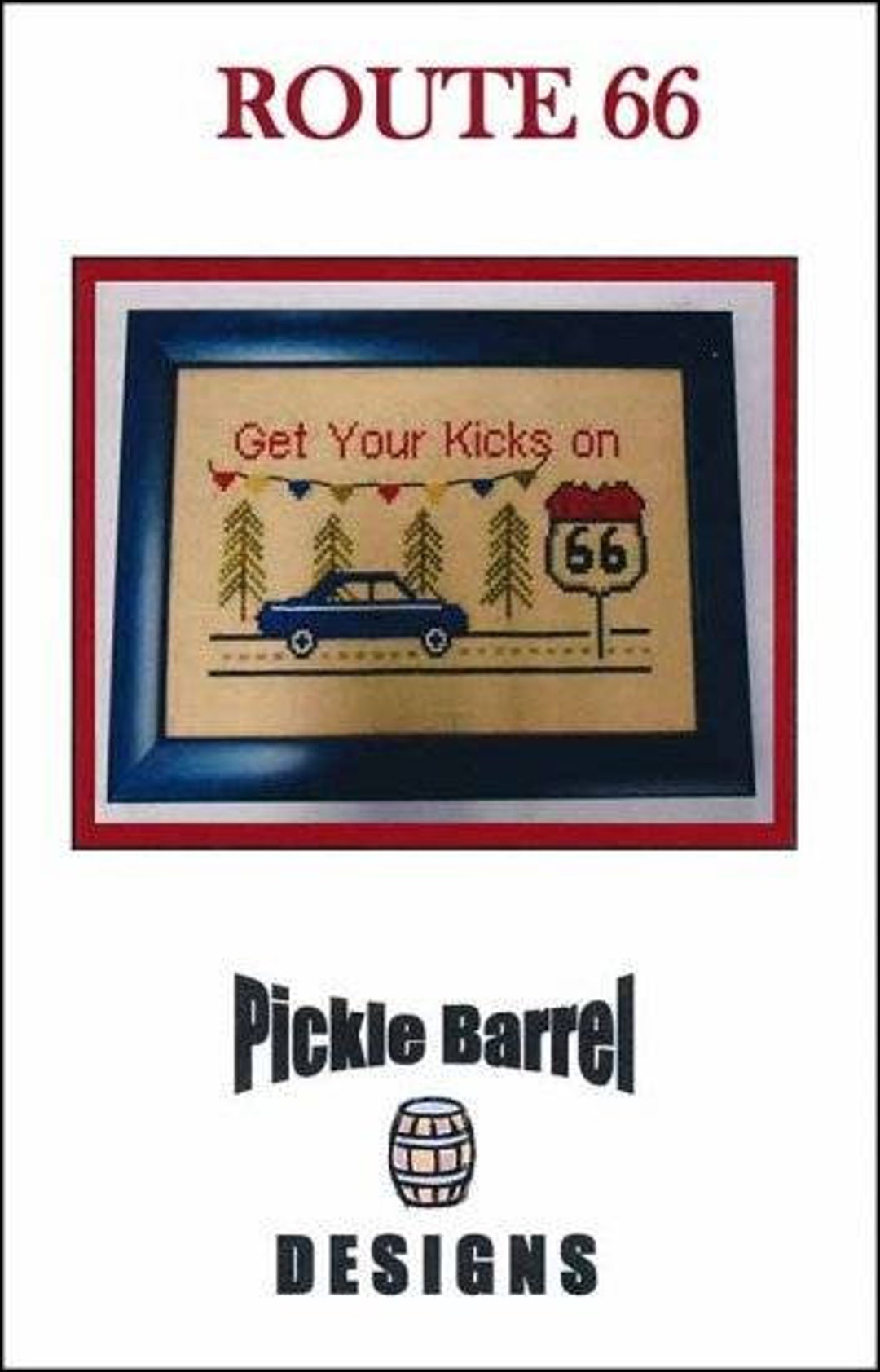 Pickle Barrel ROUTE 66 - Etsy