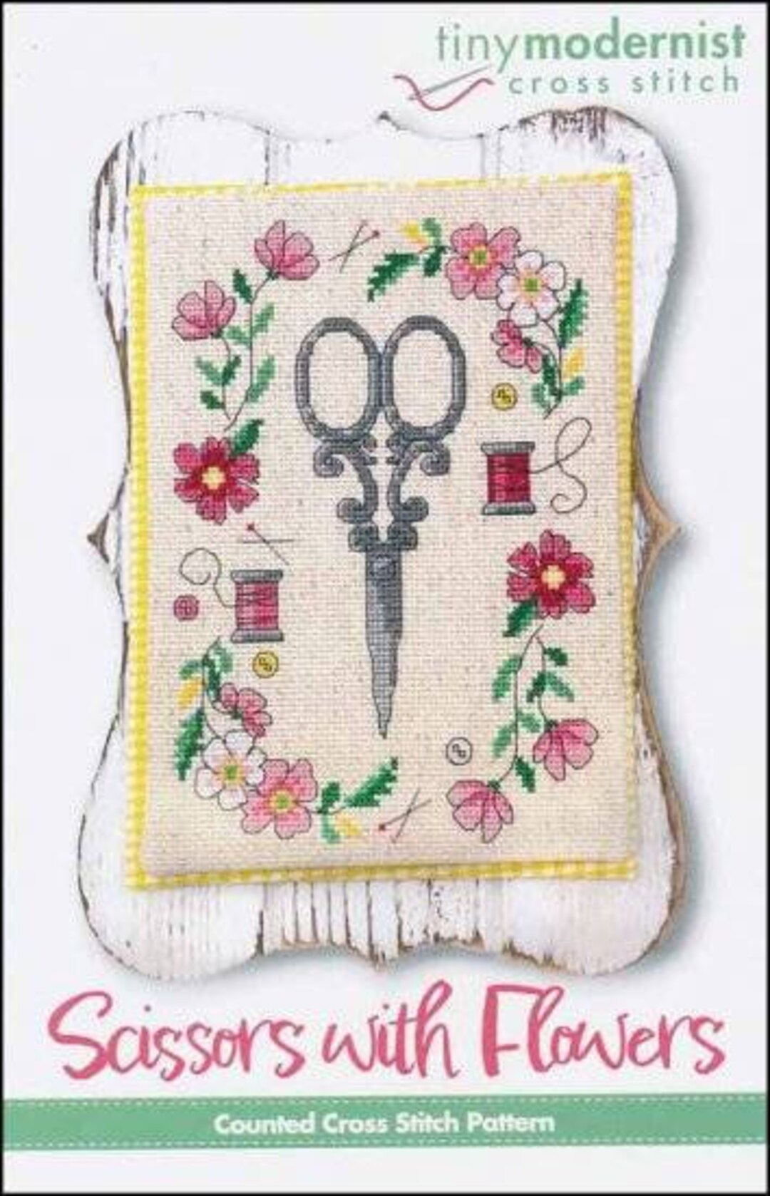 SCISSORS WITH FLOWERS by Tiny Modernist - Etsy