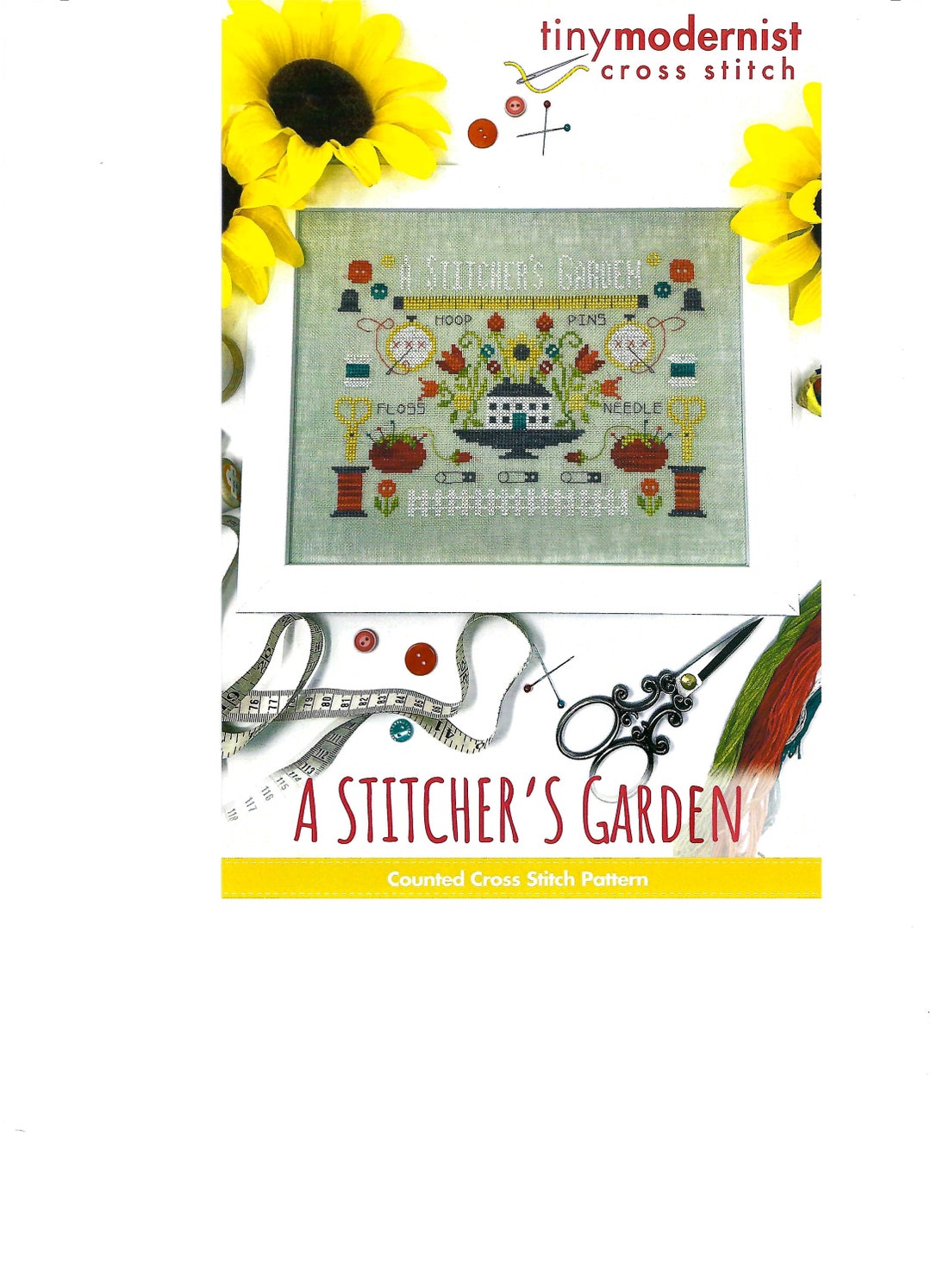 Tiny Modernist A Stitcher's Garden - Etsy