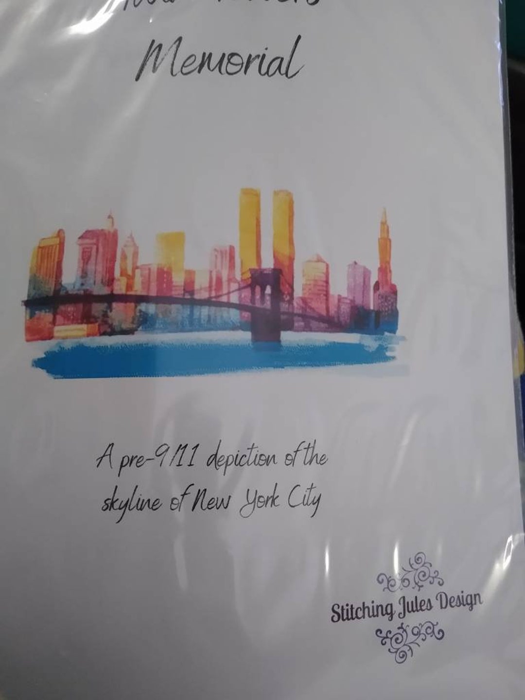 911 Memorial by Stitching Jules Design, CLEARANCE PRICED - Etsy