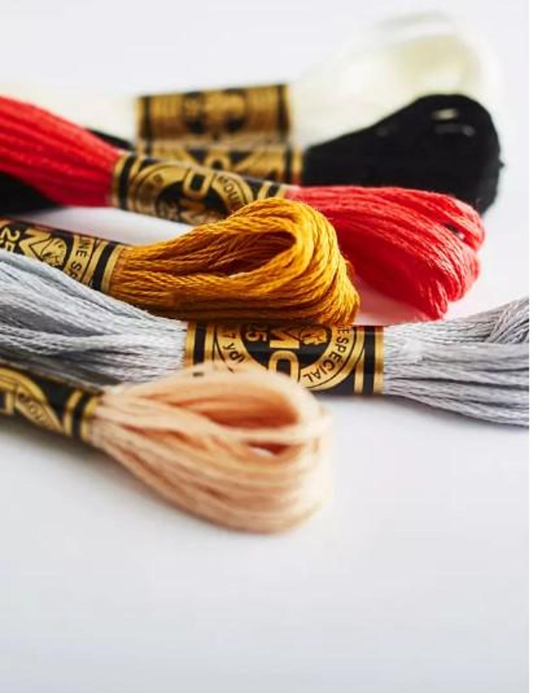 DMC Colors 608-720 - Etsy