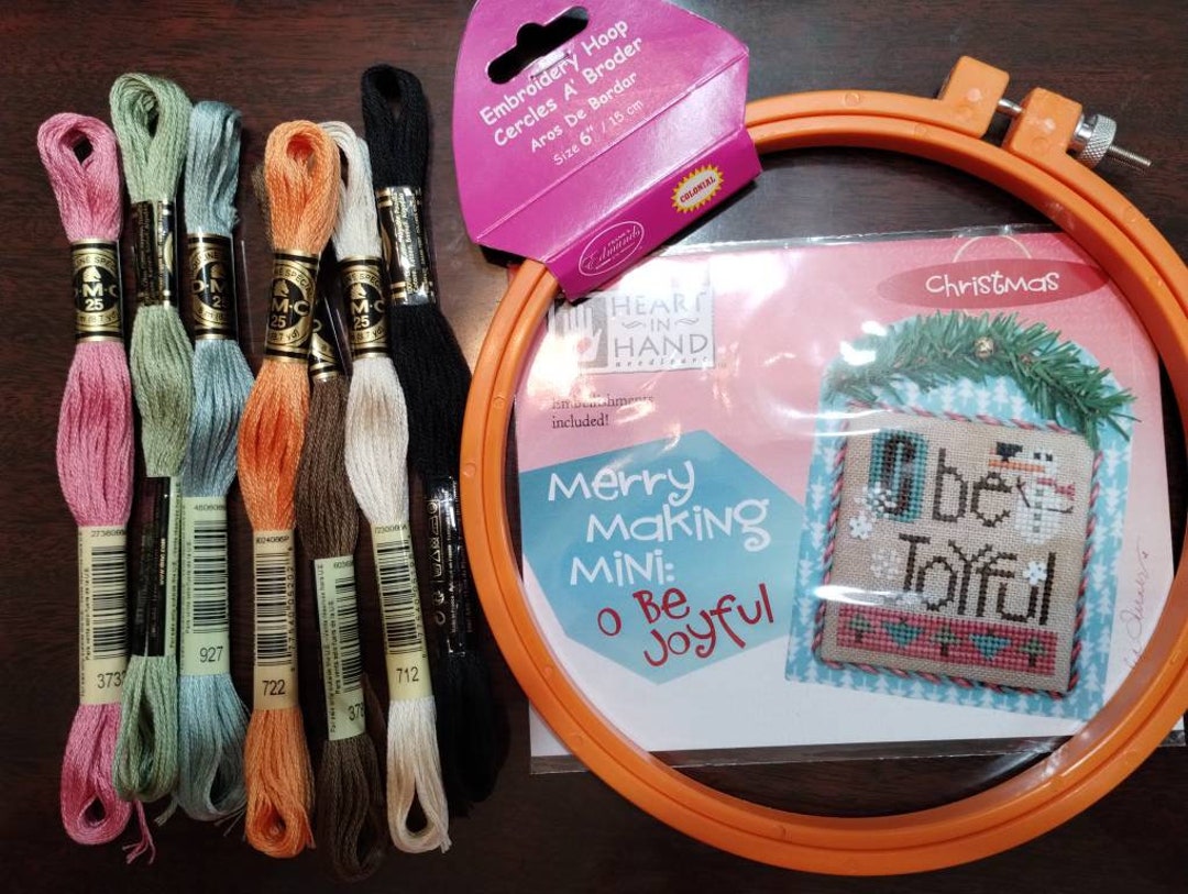 BE JOYFUL. Heart in Hand KIT - Etsy
