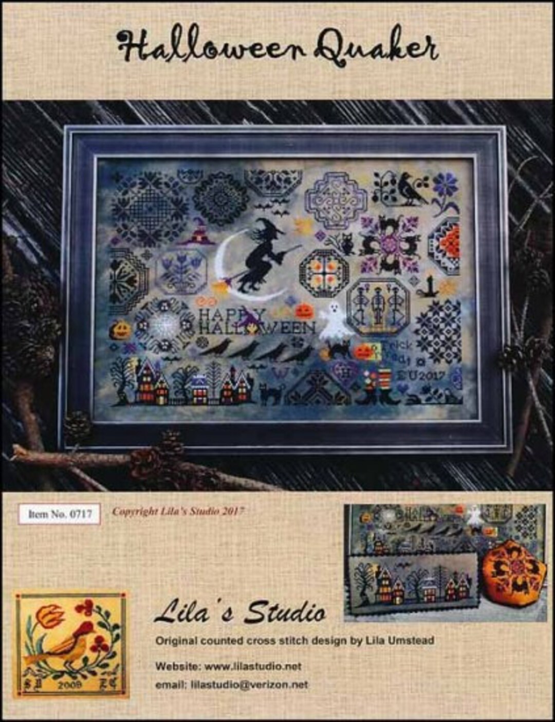 HALLOWEEN QUAKER Chart by Lila's Studio, 10% Off - Etsy
