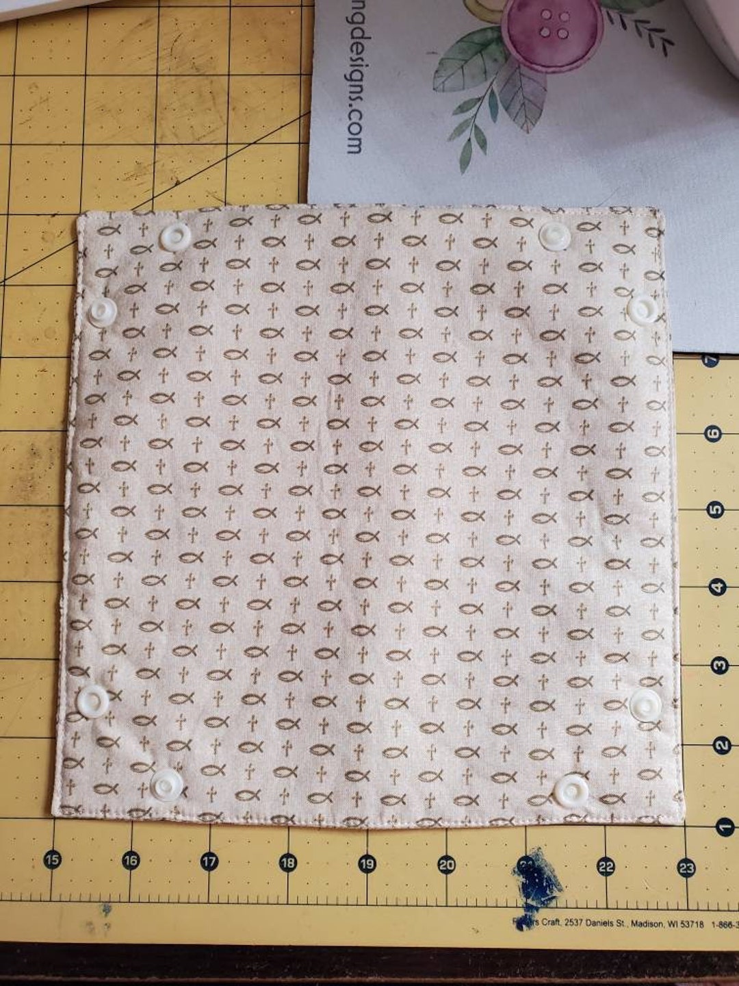 8x8 Ort Tray. JESUS FISH - Etsy