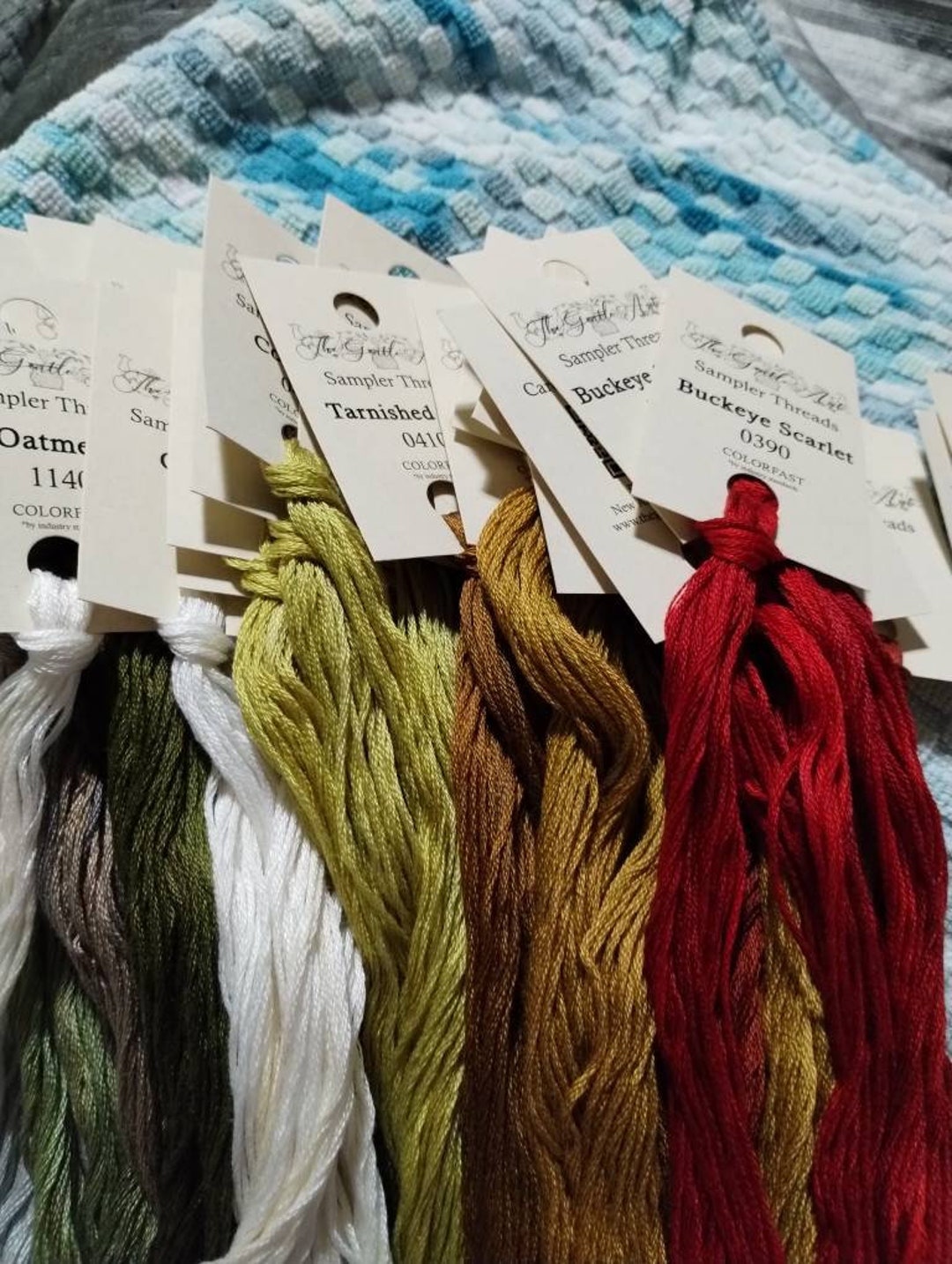 GAST... Gentle Arts Floss... SAMPLER THREADS - Etsy