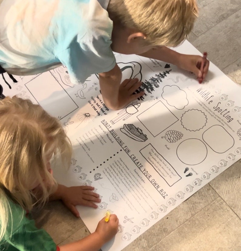 Read Aloud Poster THE WILD ROBOT Book Activity Peter Brown Digital ...