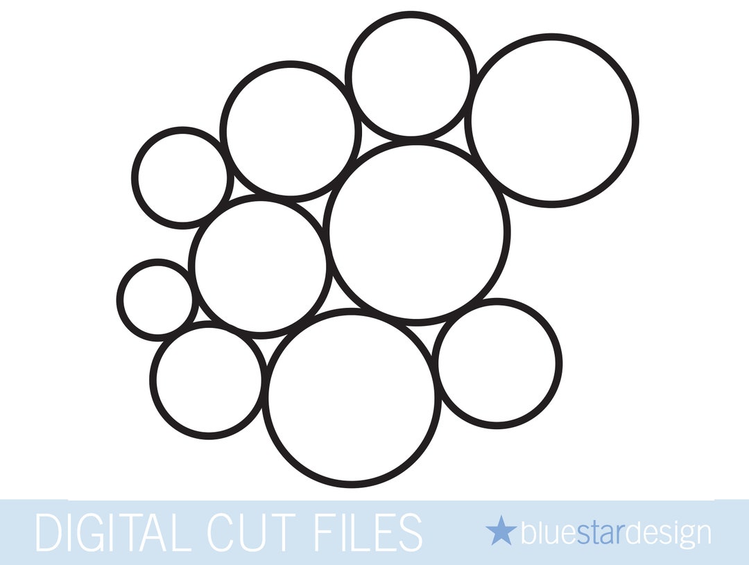 Circle Clusters for Project Life & Scrapbooking - Etsy