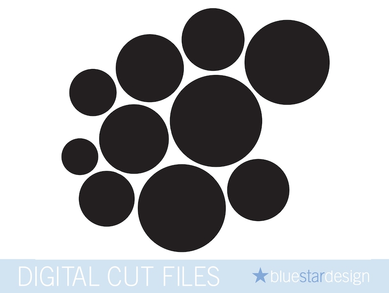 Circle Clusters for Project Life & Scrapbooking - Etsy