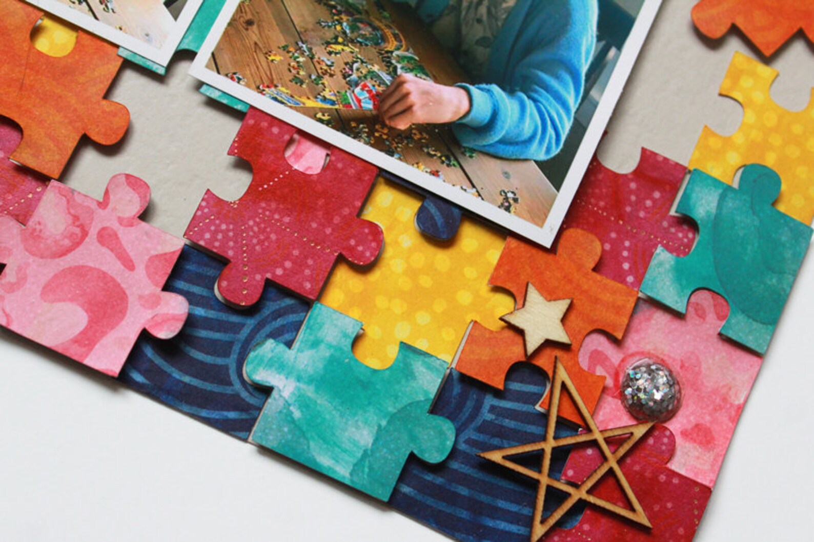 Jigsaw Puzzle Cut Files for Project Life & Scrapbooking - Etsy