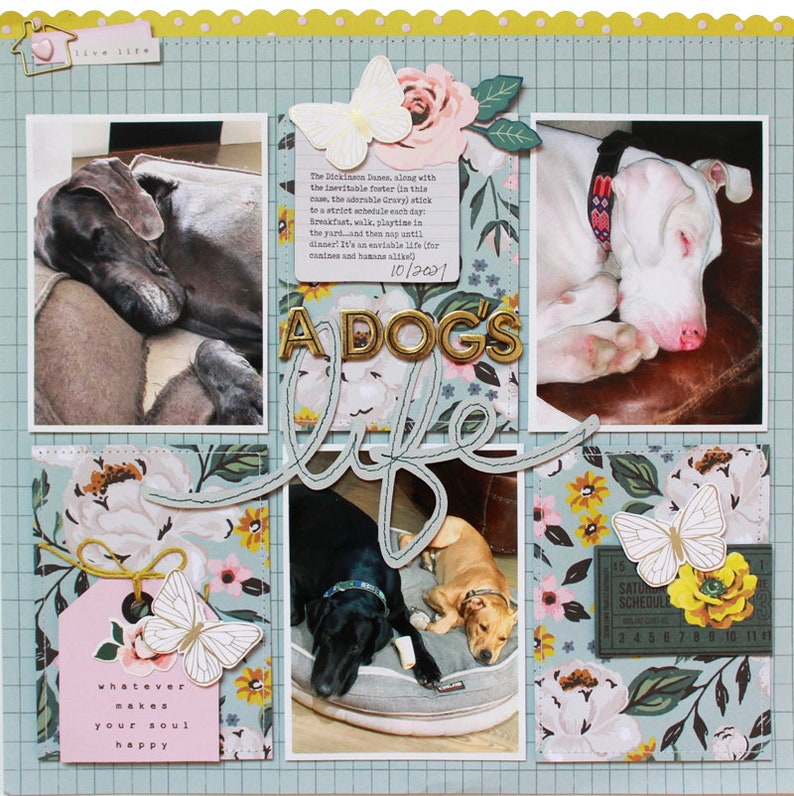 Whimsy Script Titles for Project Life & Scrapbooking - Etsy