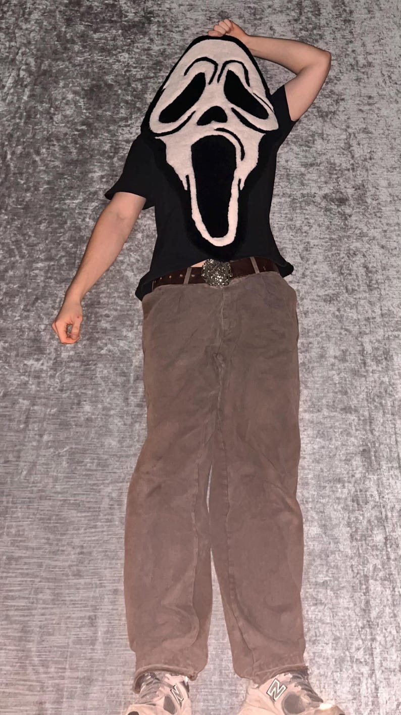 Scream Ghostface Horror Movie Rug - Etsy