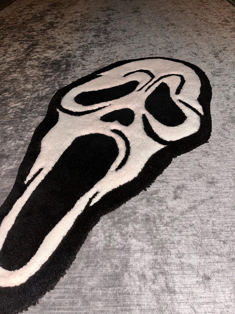 Scream Ghostface Horror Movie Rug - Etsy