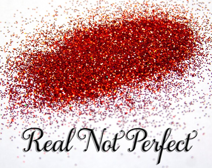 Cardinal Red Glitter Hexagon Shaped Polyester Fine Size 0.015" - Etsy