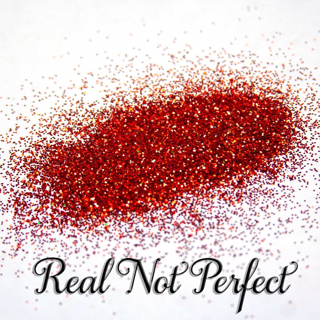 Cardinal Red Glitter Hexagon Shaped Polyester Fine Size 0.015" - Etsy