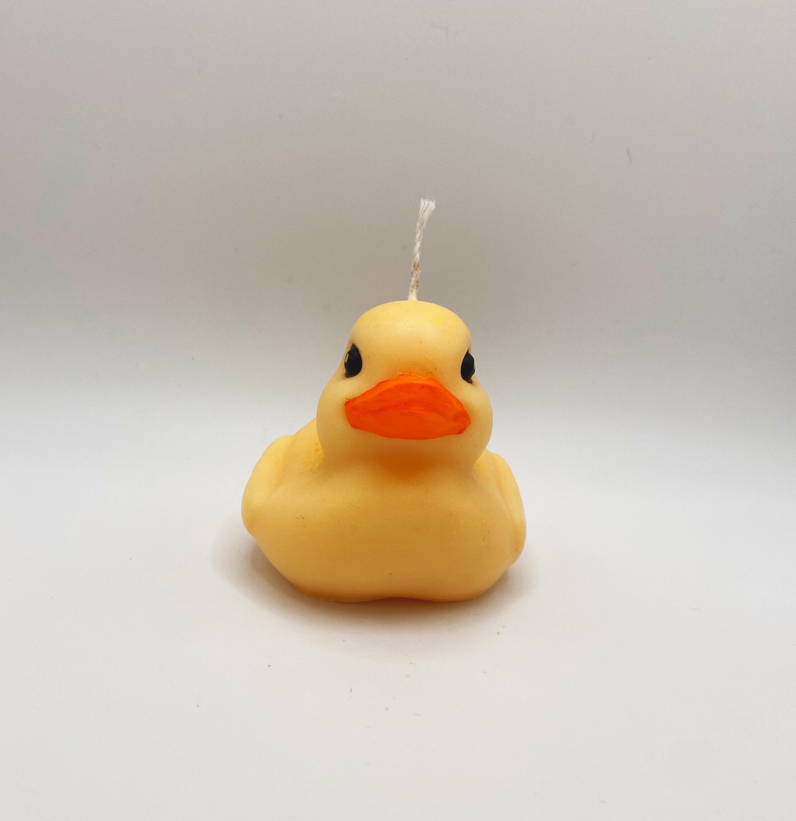 Cartoon Rubber Duck Soy Wax Candle | Handmade Unique Novelty Candle ...