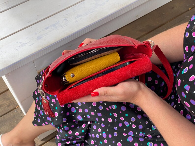 Leather Half Moon Bag Pattern: DIY Crossbody Bag (PDF or CDR) - Etsy