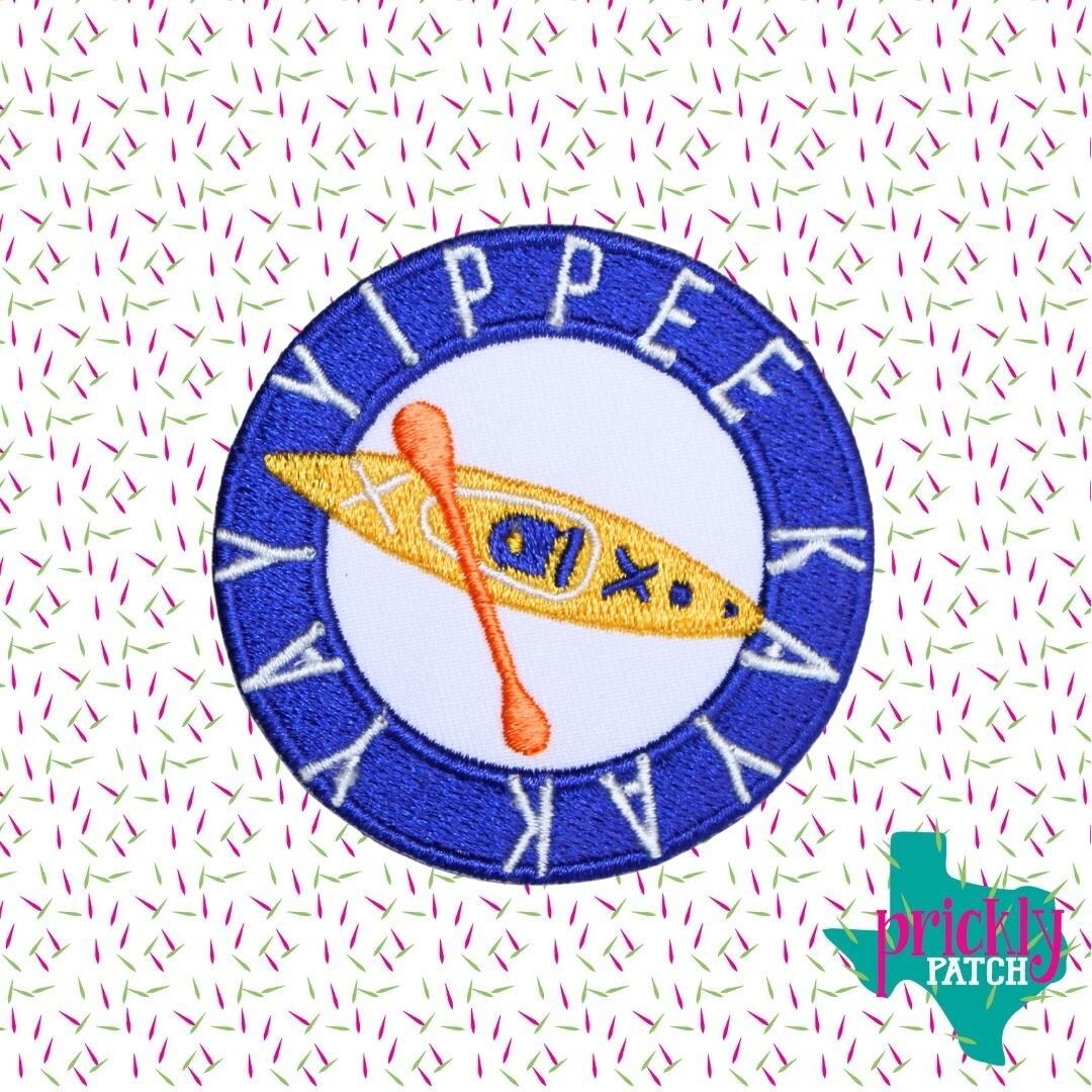 Yippee Kayak Yay Patch - Etsy