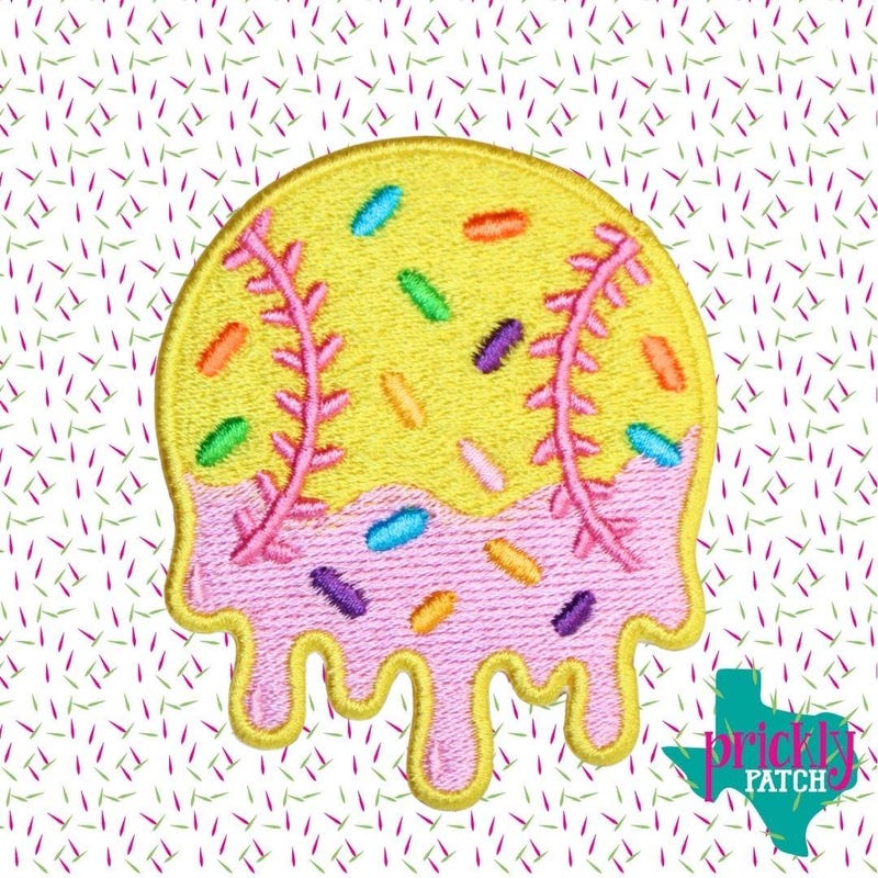 Softball Iron On - Etsy