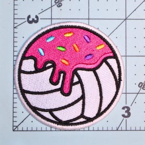 Volleyball Drip Patch - Etsy