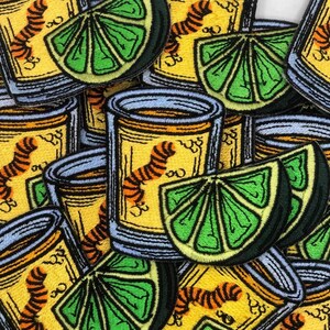 Tequila Shot Patch - Etsy