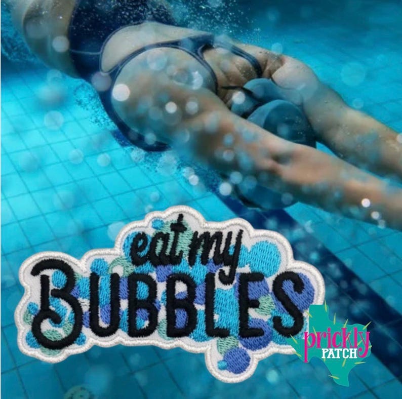 Eat My Bubbles Patch - Etsy