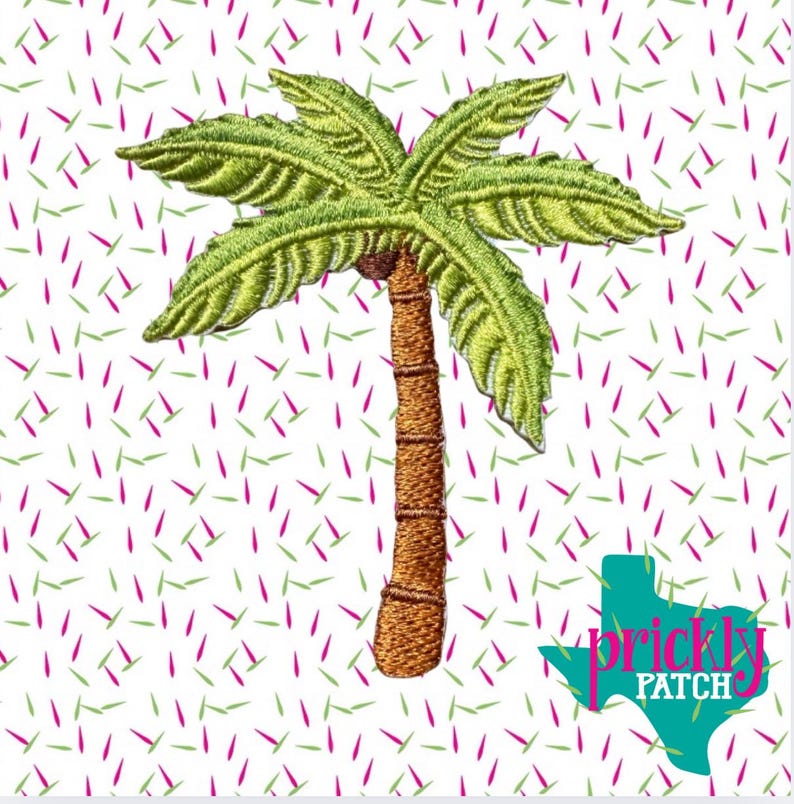 Palm Tree Patch - Etsy