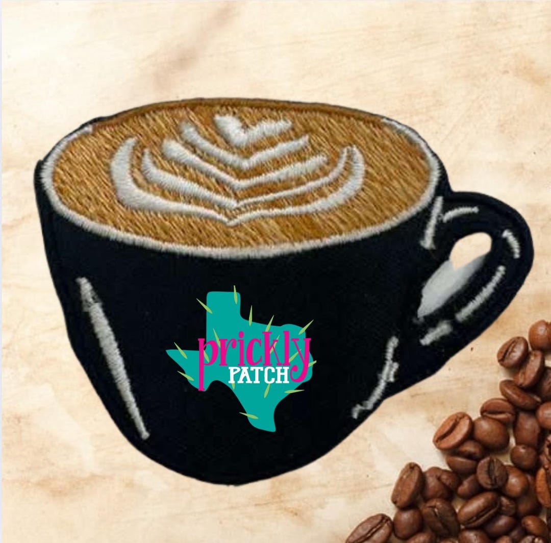 Coffee Mug Patch - Etsy
