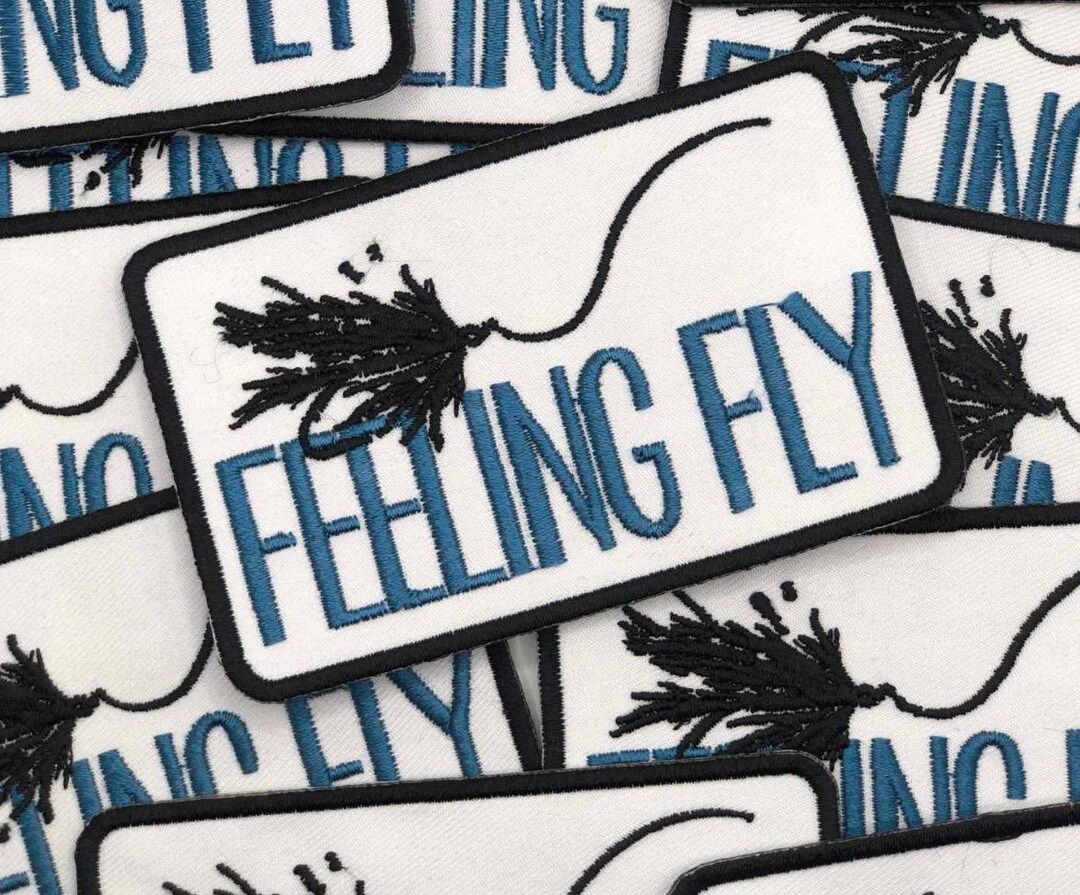 Fly Fishing Patch - Etsy UK