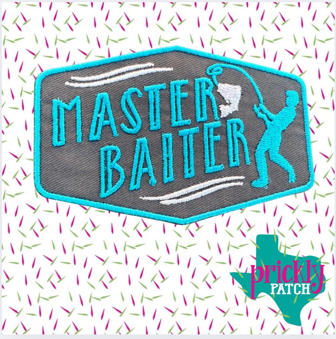 Master Baiter Patch - Etsy