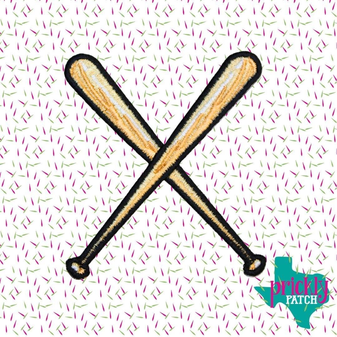 Baseball Bats Patch - Etsy