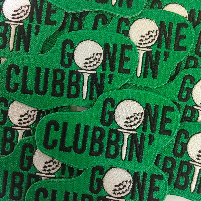 Golf Patch - Etsy