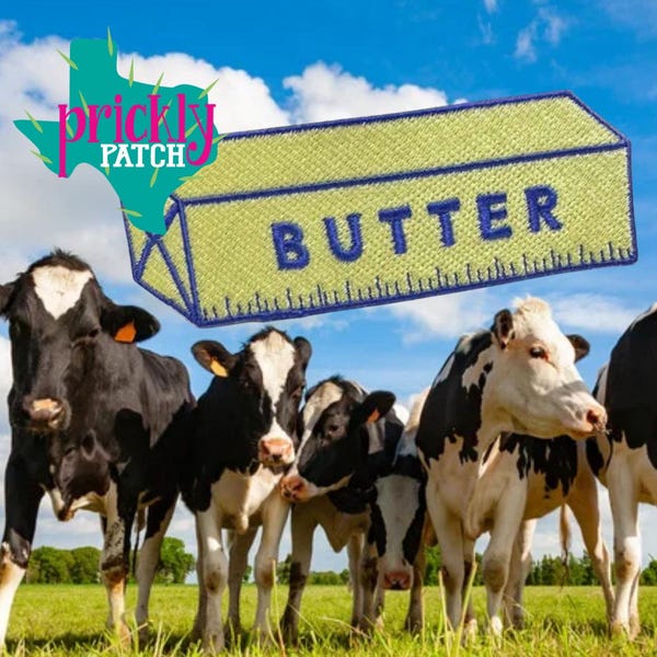 Butter Patch Iron On - Etsy