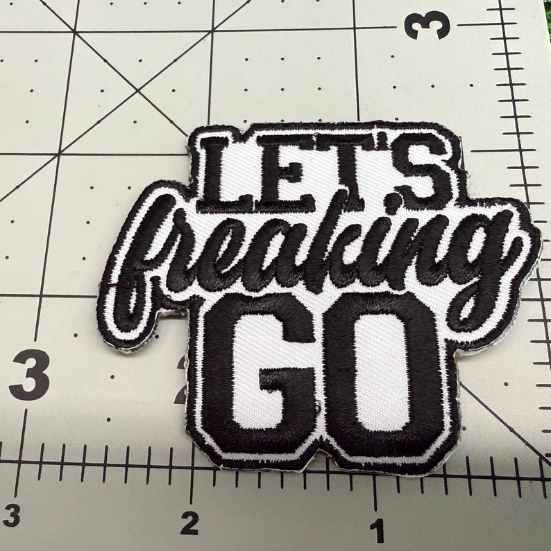 Spirit - Let’s Freaking Go Patch - Etsy
