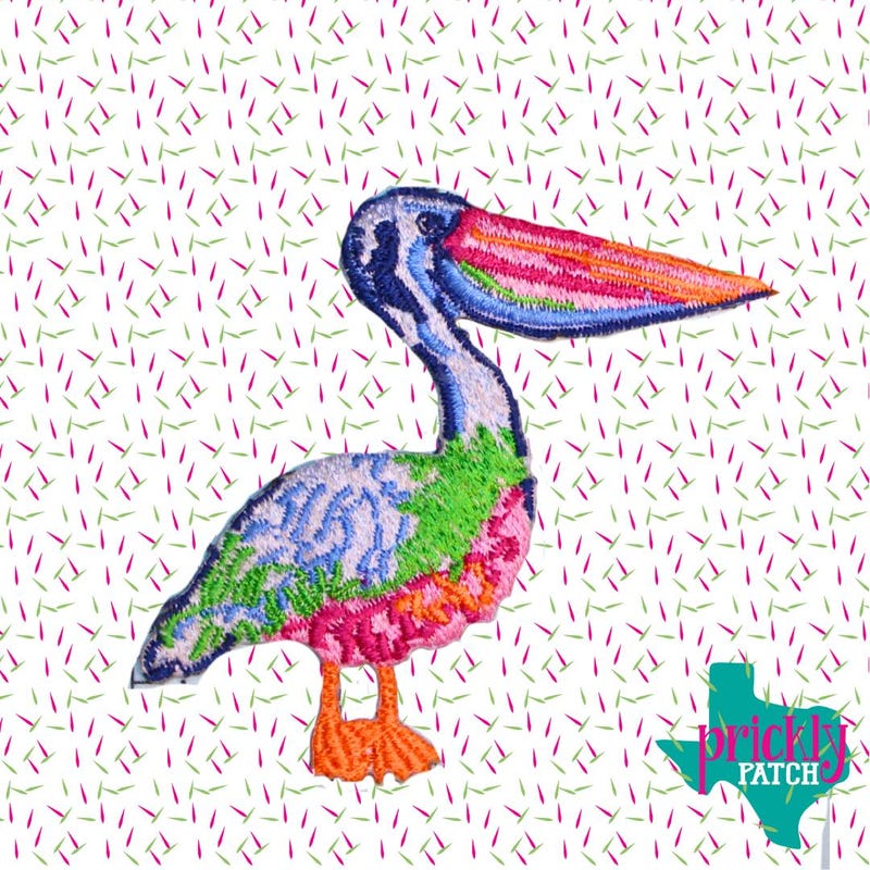 Cute Iron on Patch Bird - Etsy